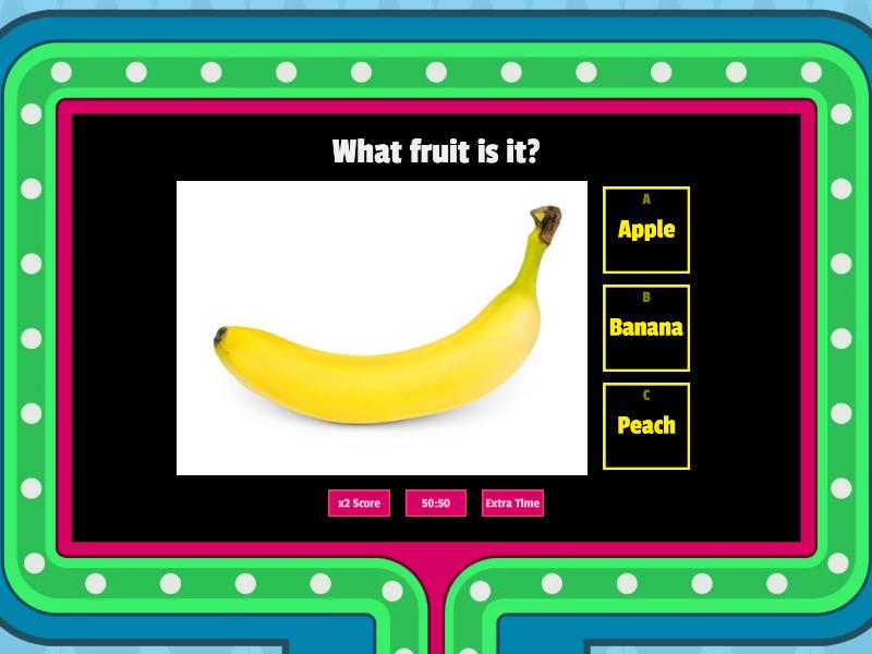 Fruits - Gameshow quiz