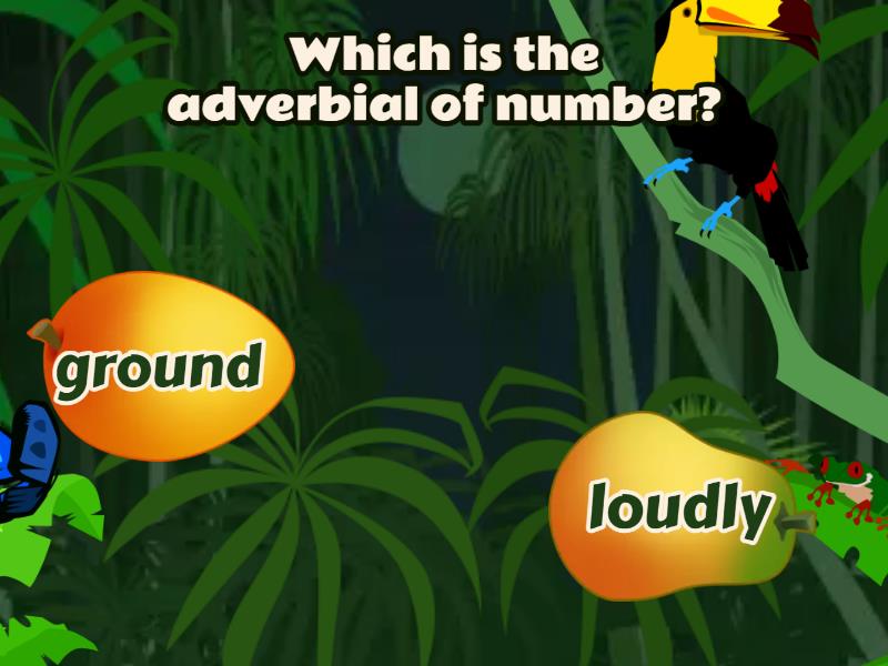 Adverbs Flying Fruit