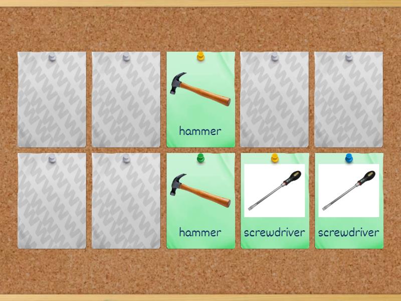 Tool Match: Construction - Matching pairs