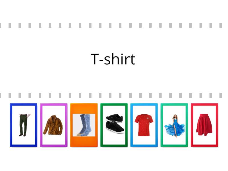 unit 8 my clothes guess - Find the match