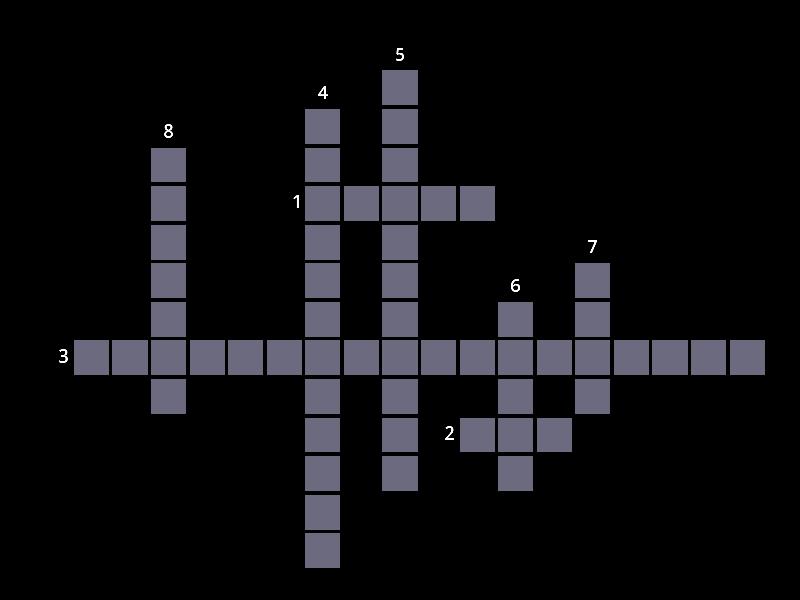 palavra cruzada sistemas - Crossword