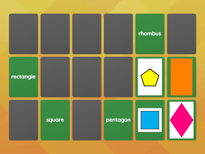 Polygons - Matching pairs