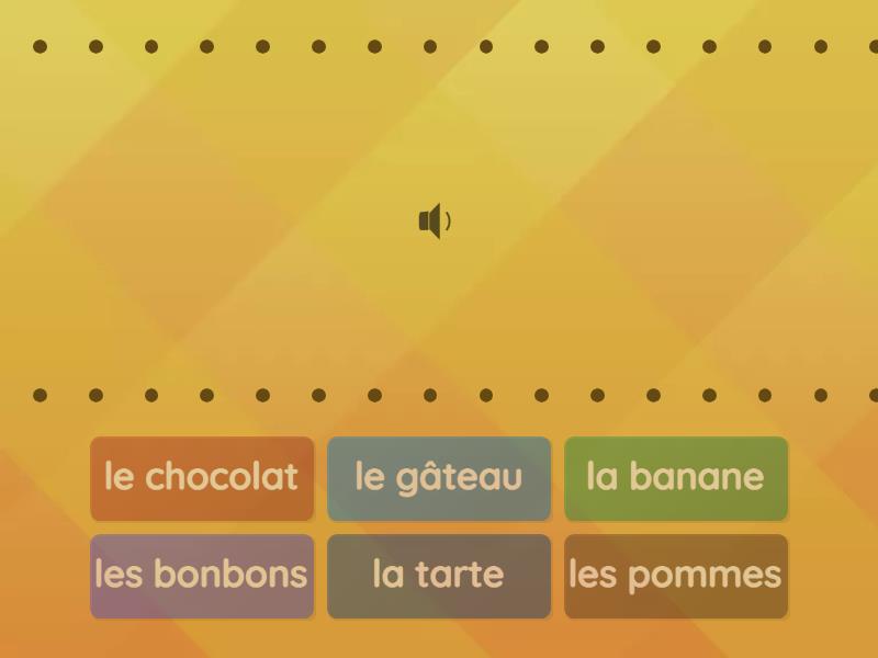 Choisir la réponse correcte - Find the match