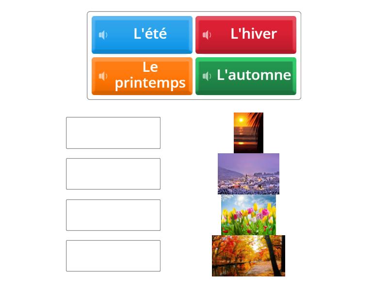 Les 4 saisons - Match up