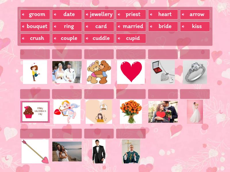 St Valentine`s Day - Match up