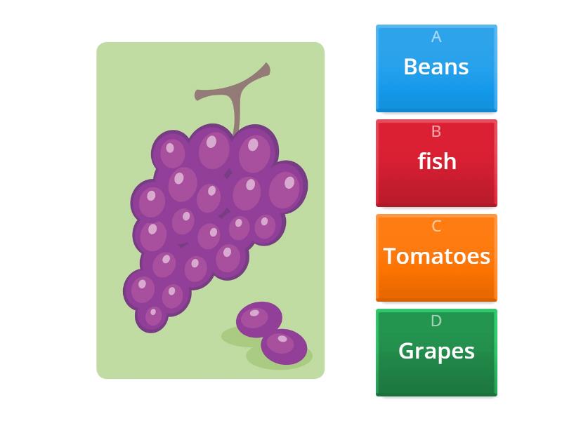 The market vocabulary - Quiz