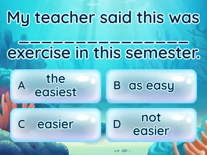 MINI TEST 25: Choose the correct answer to each of the following ...