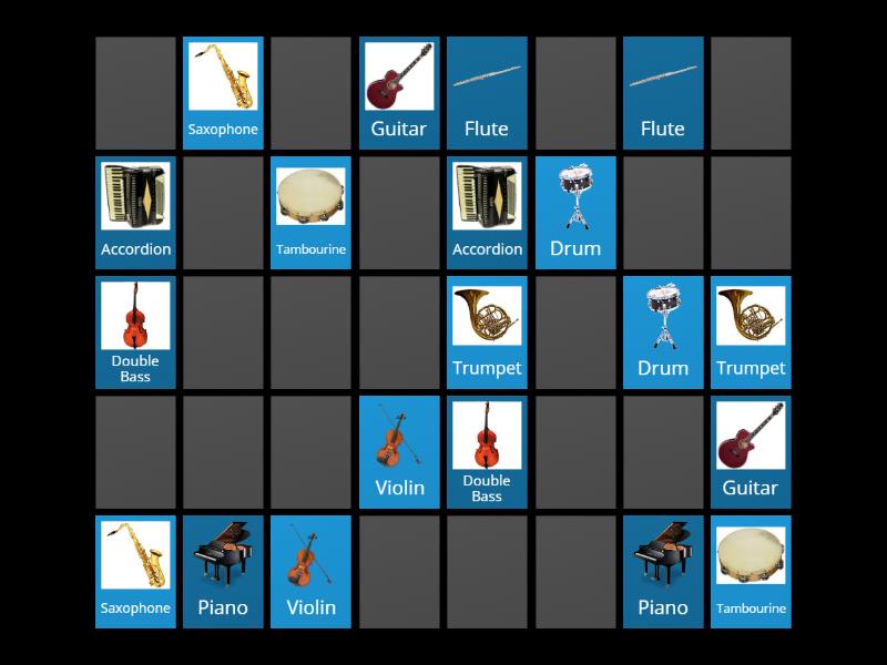 Musical Instruments - Memory