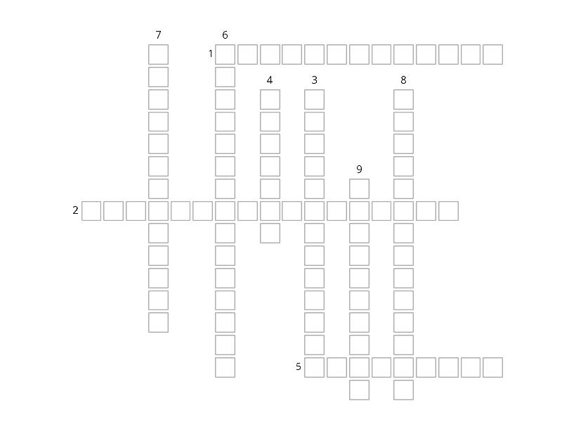 Weekend Activities - vocabulary practice - Crossword