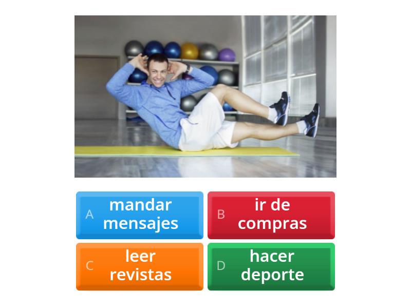 Actividades de tiempo libre - Quiz