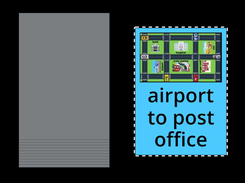 Giving Directions - Speaking cards