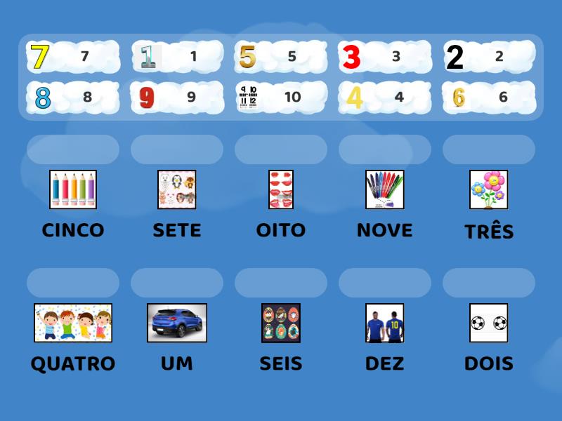JOGO DOS NUMEROS - المطابقة