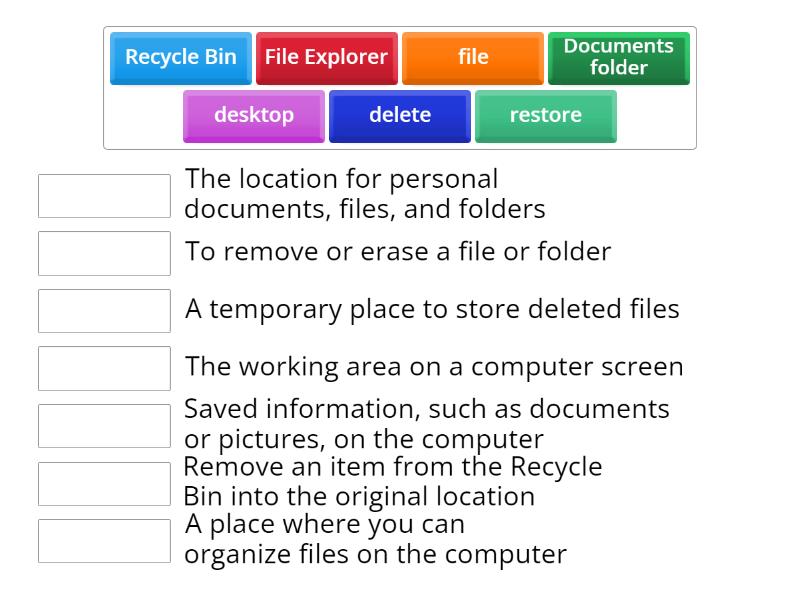 File Storage - Windows 10 - Une las parejas