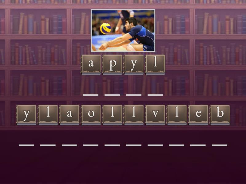 Break time Activities - Anagrama