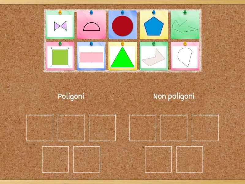 Poligoni e non poligoni - Group sort