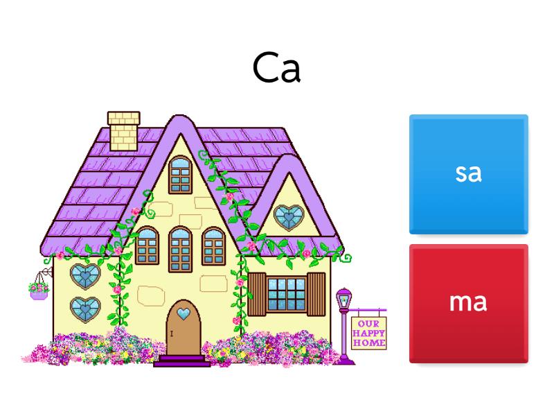 Aventura silábica. Instrucciones: Encuentra la sílaba para encontrar la ...
