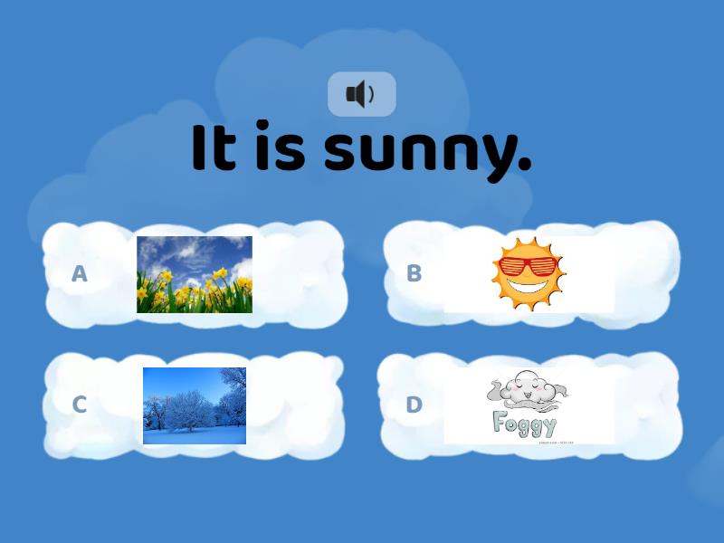 Science Grade 1 - Seasons and Weather - Quiz