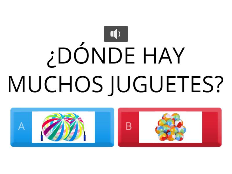 ¿MUCHOS O POCOS JUGUETES? - Quiz