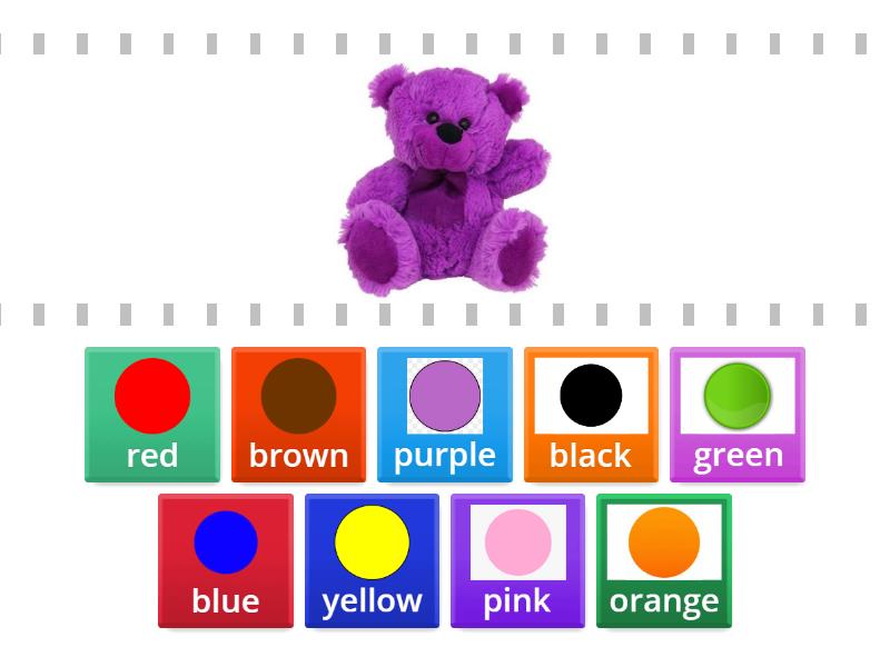 Colours revision - Find the match
