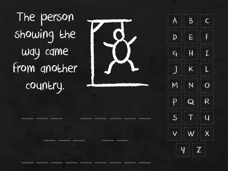 Blue Line 4: Unit 1 - Hangman