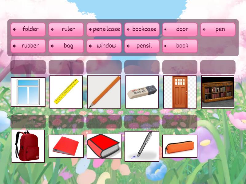 School things - Match up