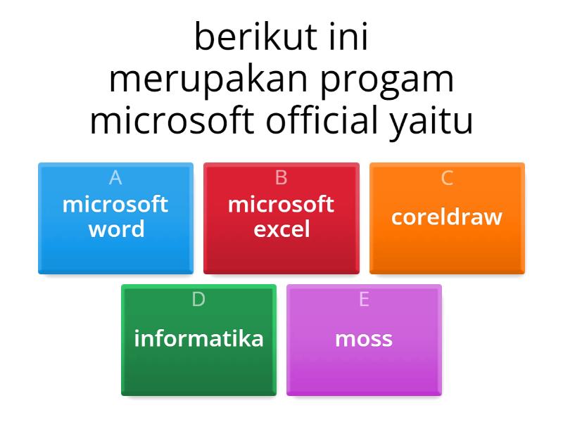 soal informatika 2 - Quiz