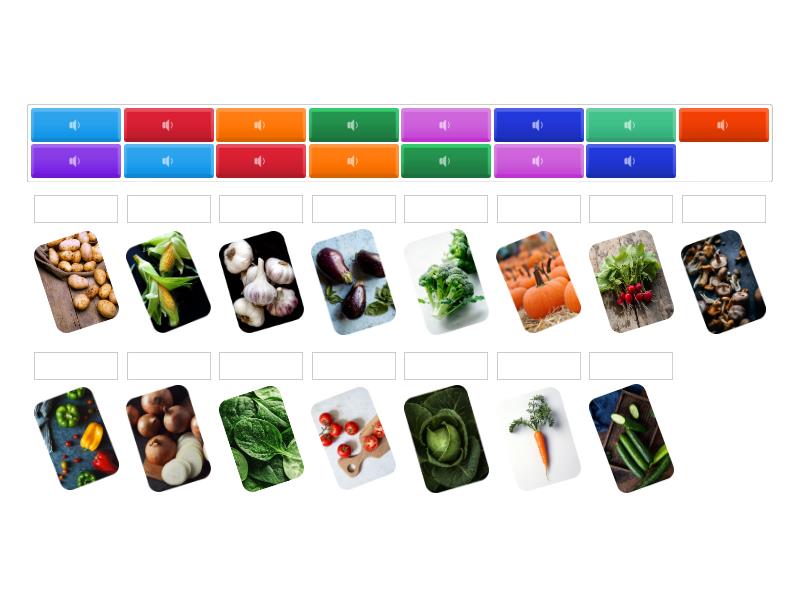 Vegetables_Sounds - Match up