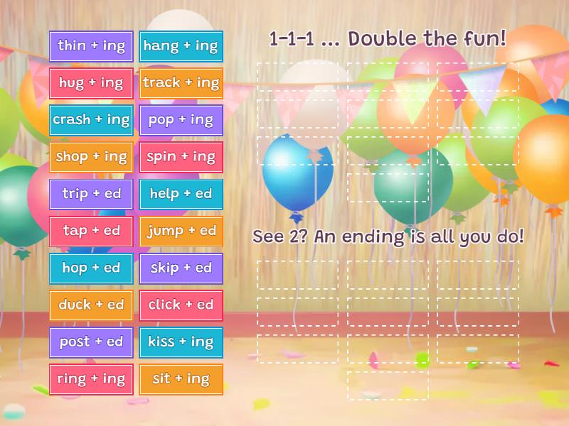 1-1-1 Doubling Pattern - Group sort