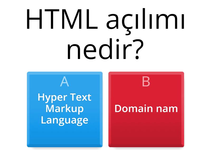 Html Quiz 