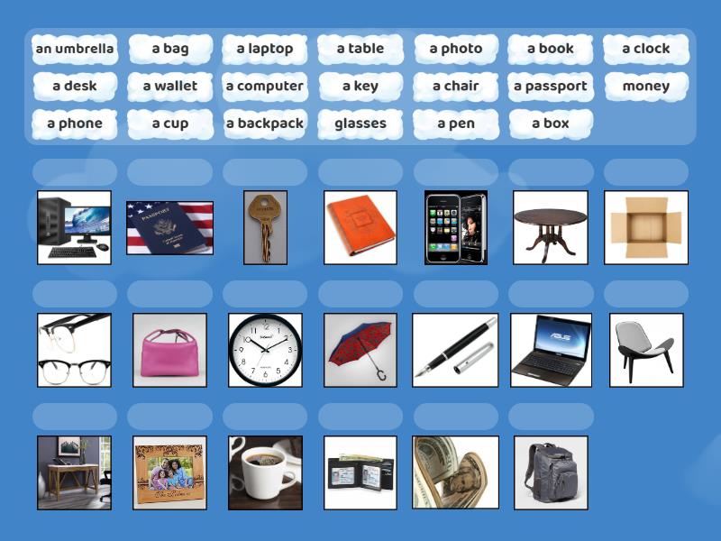 Everyday things - Match up