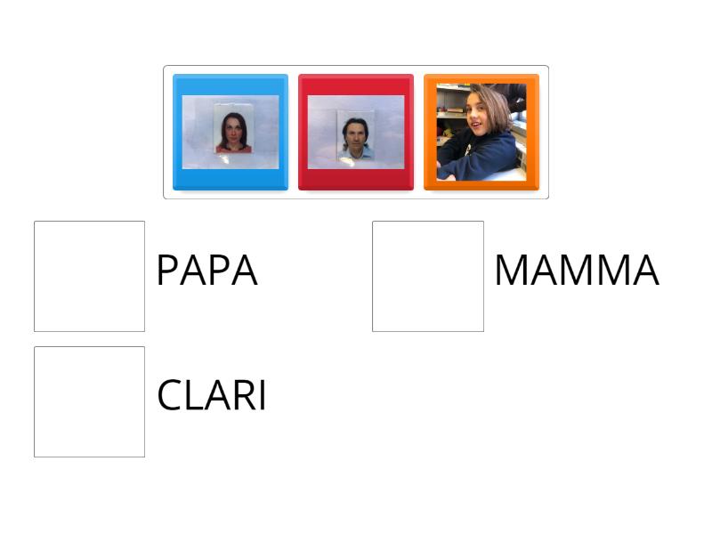 NOMI TRASCINAMENTO - Match up