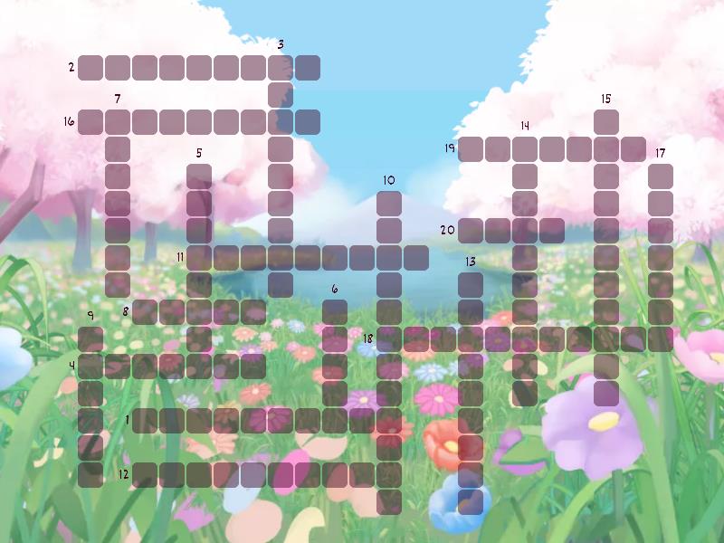 (Grade 4) UNIT 6: ECOSYSTEM - Crossword