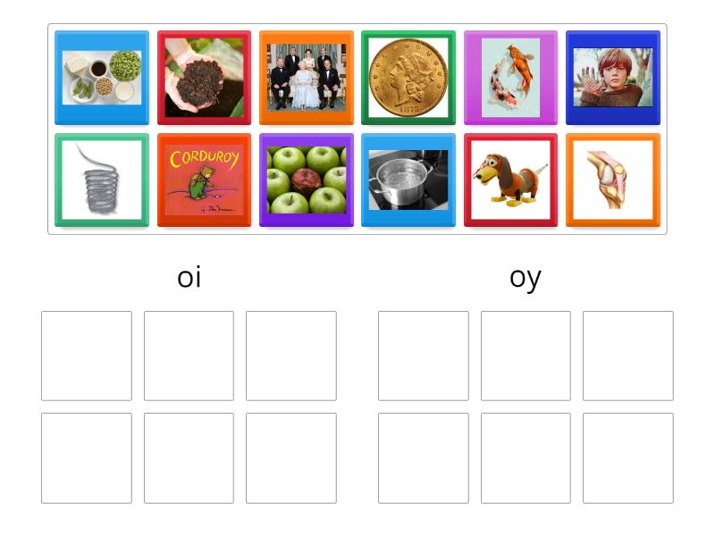 oi and oy sort - Group sort