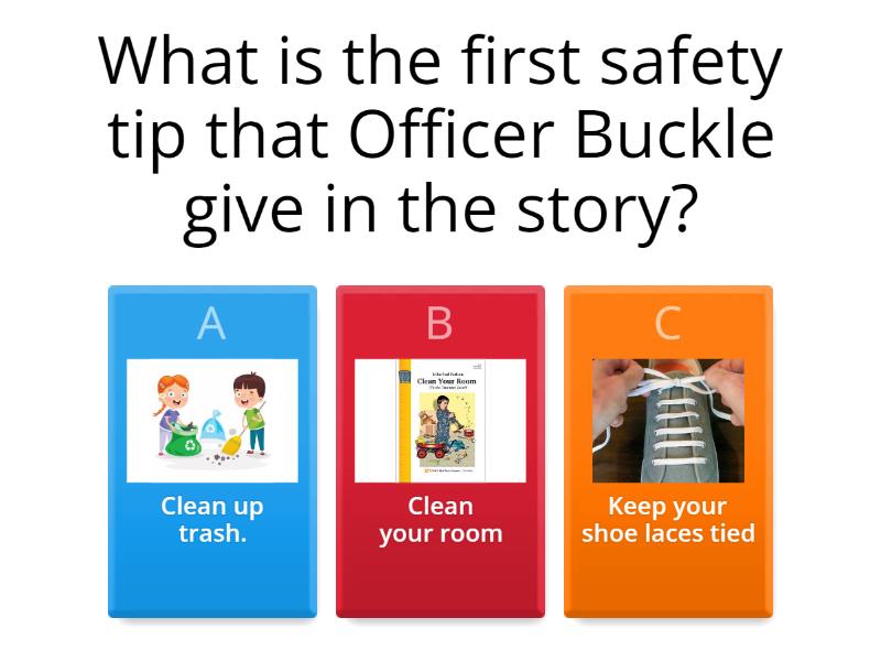 Officer Buckle and Gloria story questions - Cuestionario