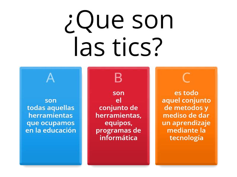 Examen de las TICs (UNIDAD 4) - Quiz