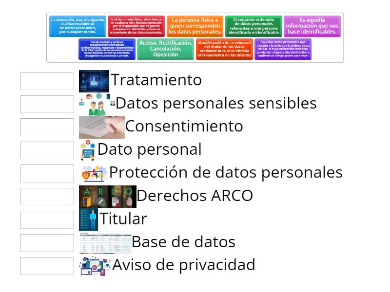 Protección de Datos Personales - Match up