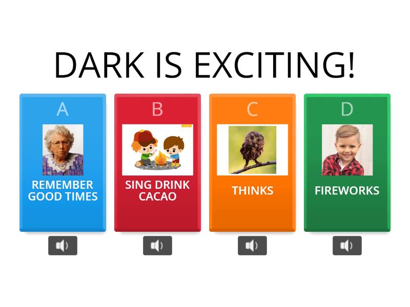 THE OWL WHO WAS AFRAID OF THE DARK 2 - Quiz