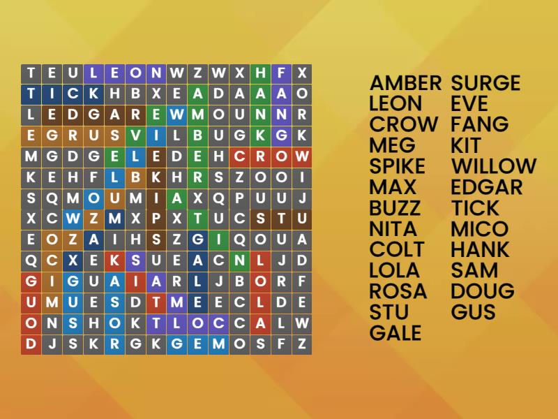 brawl stars - Wordsearch