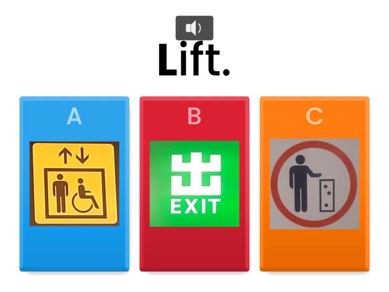 MTR signs - Quiz