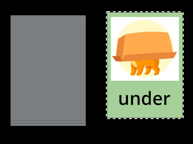 Prepositions - Speaking cards