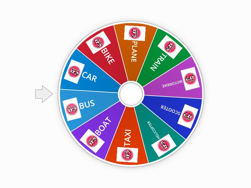 Transportation 4-5 - Spin the wheel