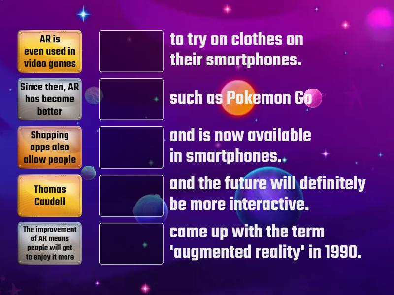 Augmented Reality - Match up