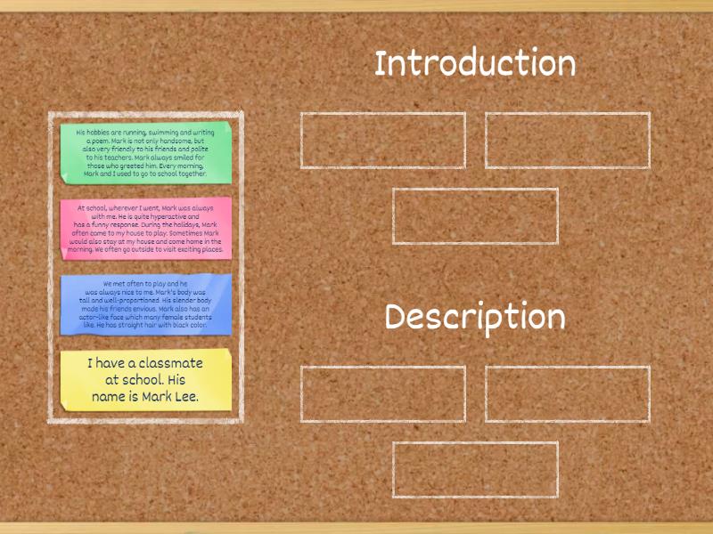 1. text structure - Group sort