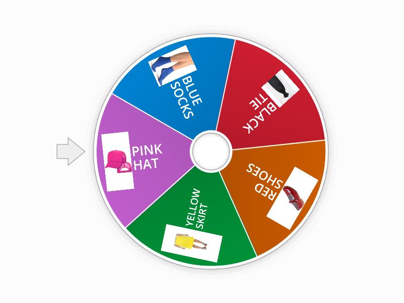 CLOTHES - Spin the wheel