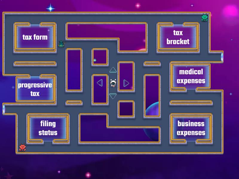 Econ Unit 5 - Taxes - Maze chase