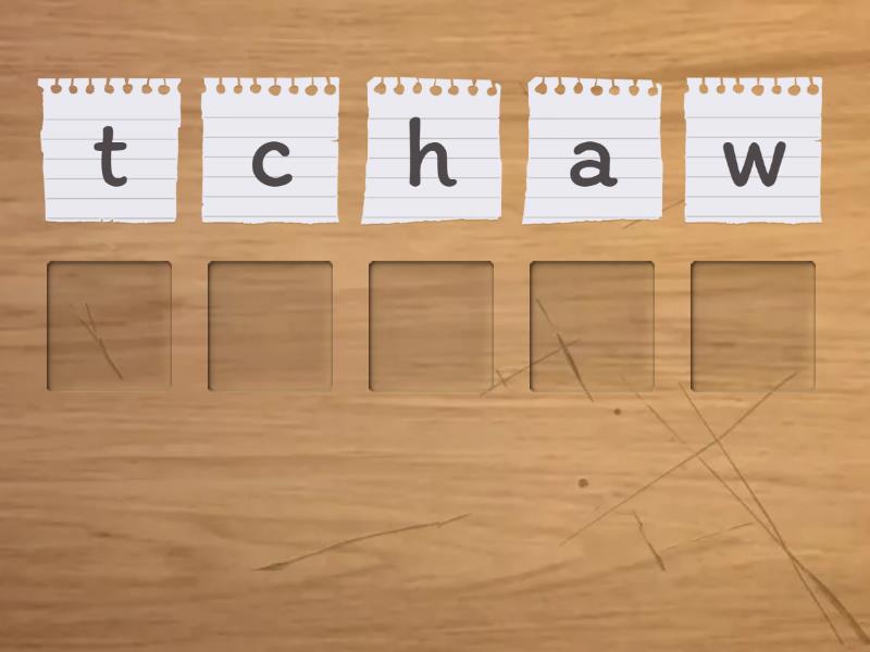 verbs 2nd grade - Anagrama