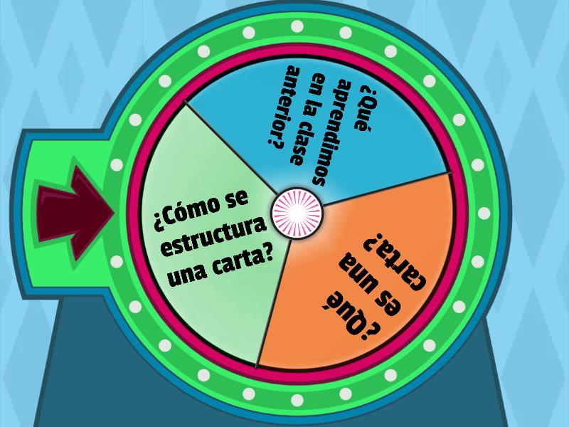 La carta - Random wheel