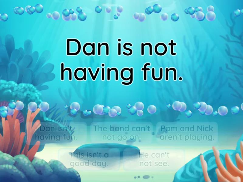 A contraction - Find the match