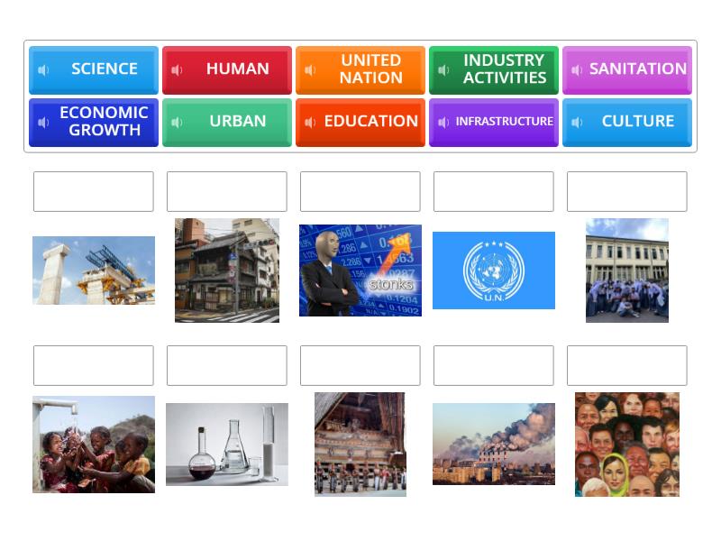 LET'S MATCHING THE SDG's POINT 11 - Match up