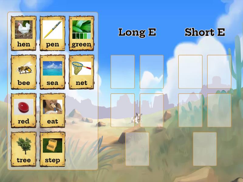 Short E and Long E - Group sort
